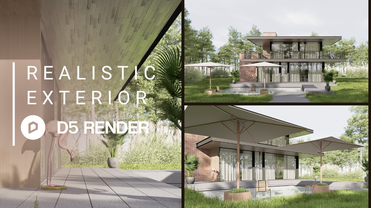 Animation with D5 Render | Private House 351 Part 2 - YouTube