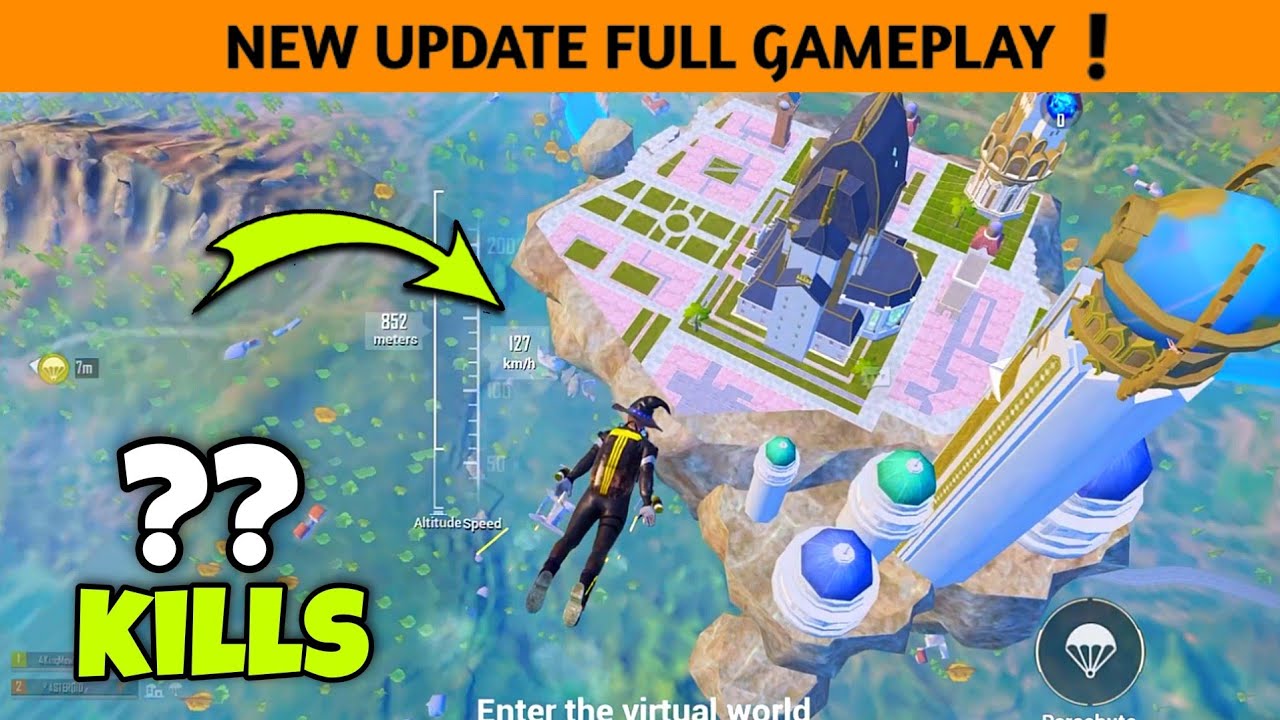 NEW RECORD IN MIRROR WORLD 🤣 BGMI UPDATE 1.7 NEW MODE FULL GAMEPLAY ...