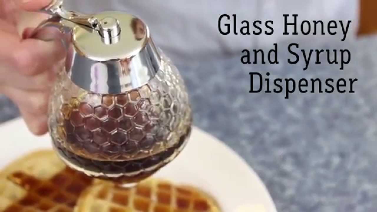 Serve Syrup and Honey - No sticky mess! - YouTube