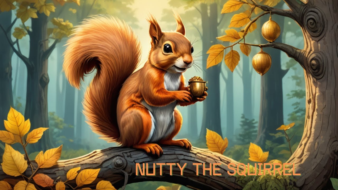 Nutty the squirrel - YouTube