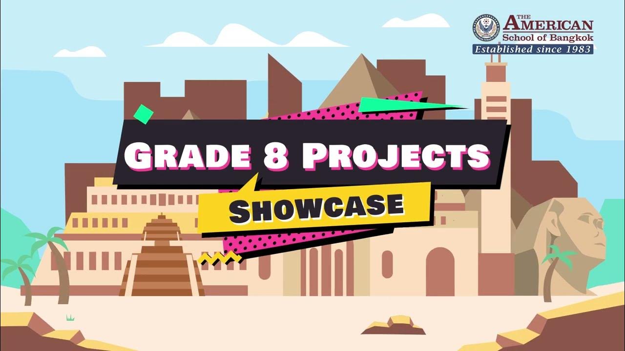 Grade 8 projects showcase - YouTube