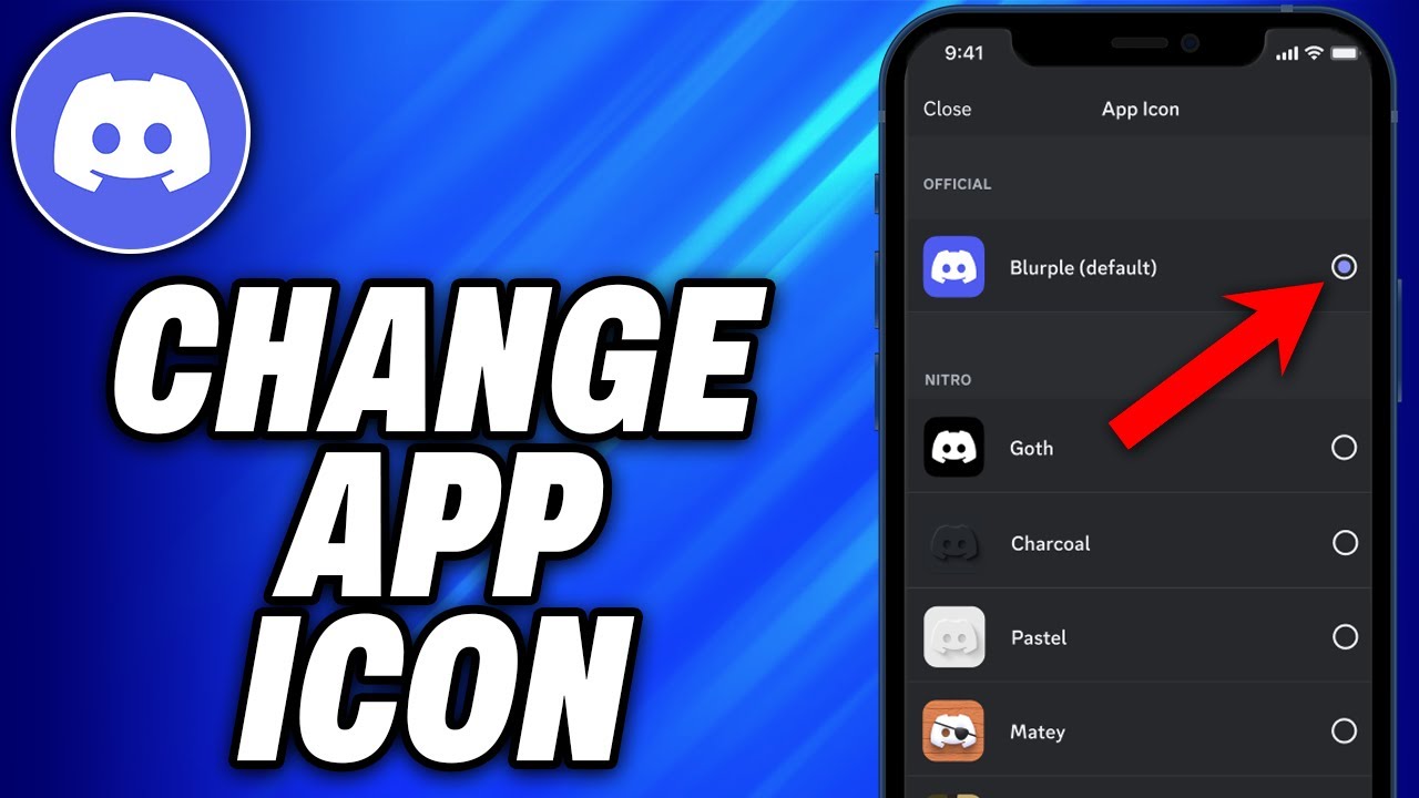 How To Change Discord App Icon on Mobile -Easy Fix - YouTube