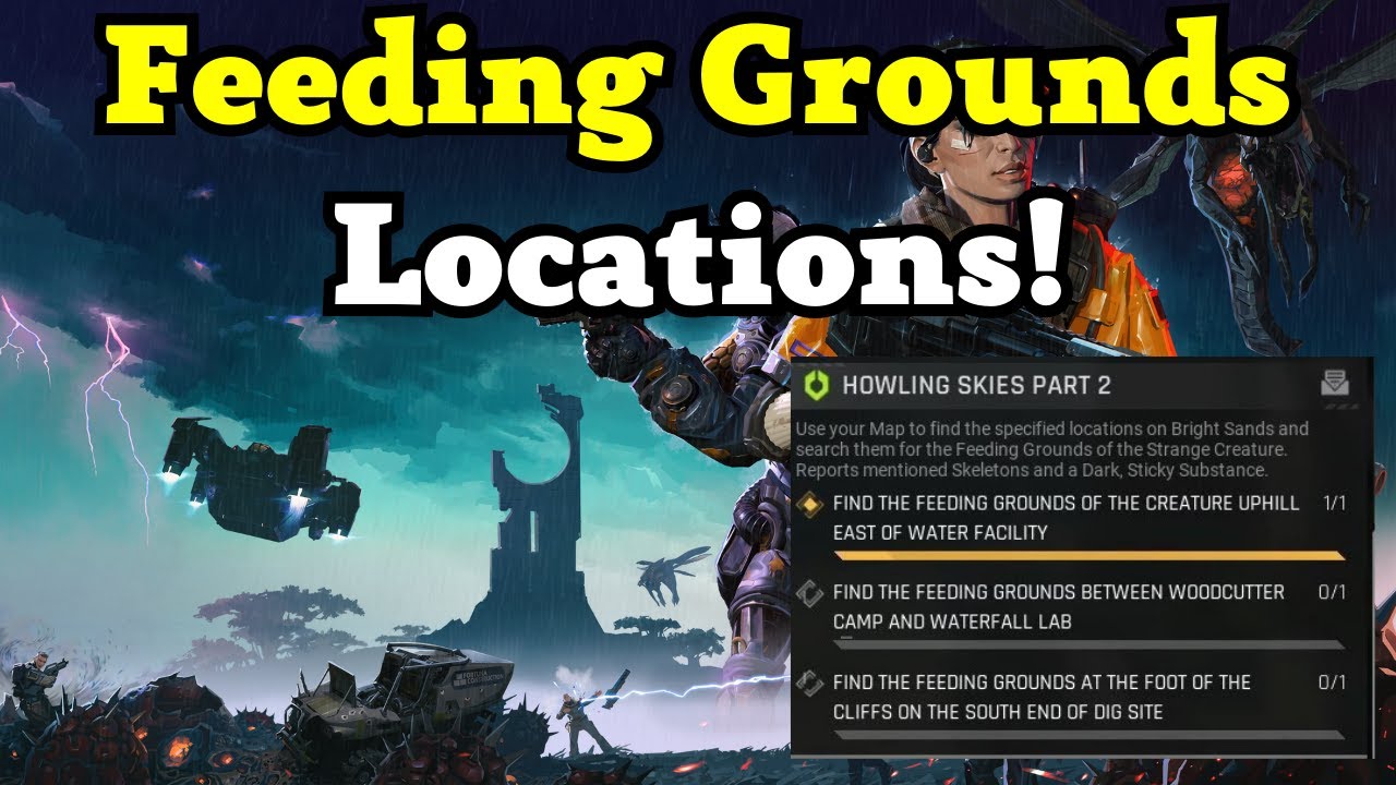 Howling Skies Part 2. Feeding Grounds Locations - The Cycle Frontier ...