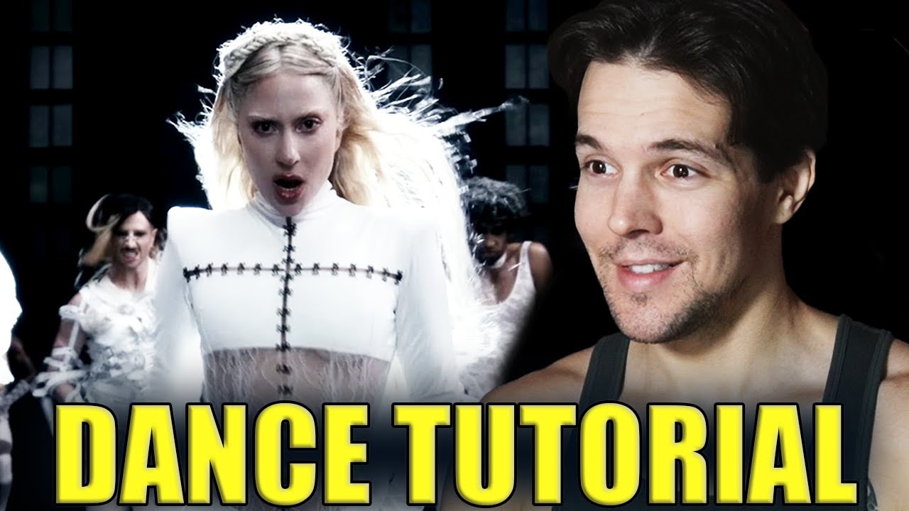Lady Gaga - Abracadabra Official Dance Choreography Tutorial - YouTube