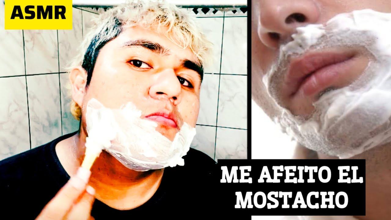 EDDY Q ASMR | me afeito por primera vez - asmr español - YouTube