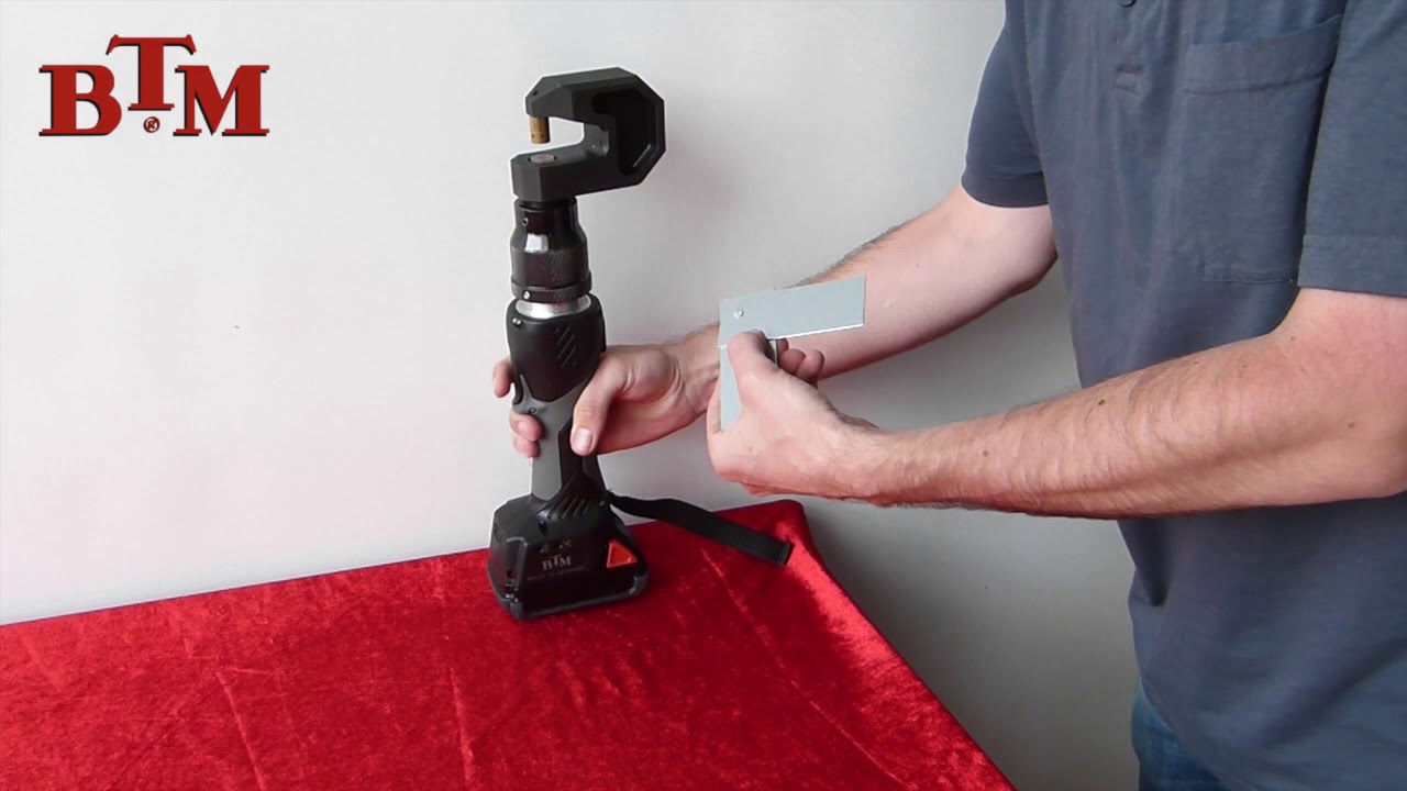 BTM Europe - Hand Held Clinching Unit ULBG 451 | C-Frame Pliers ...