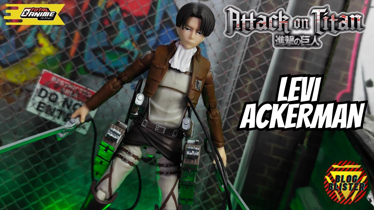 Total Anime Levi Ackerman Atack On Titan Jazwares Reseña Review En ...