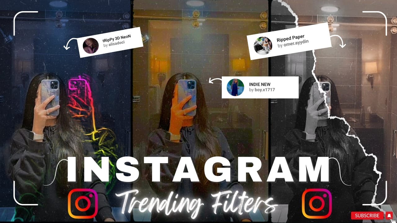 Trending Instagram Filters | Trendy Aesthetic Filters | You Must Try # ...