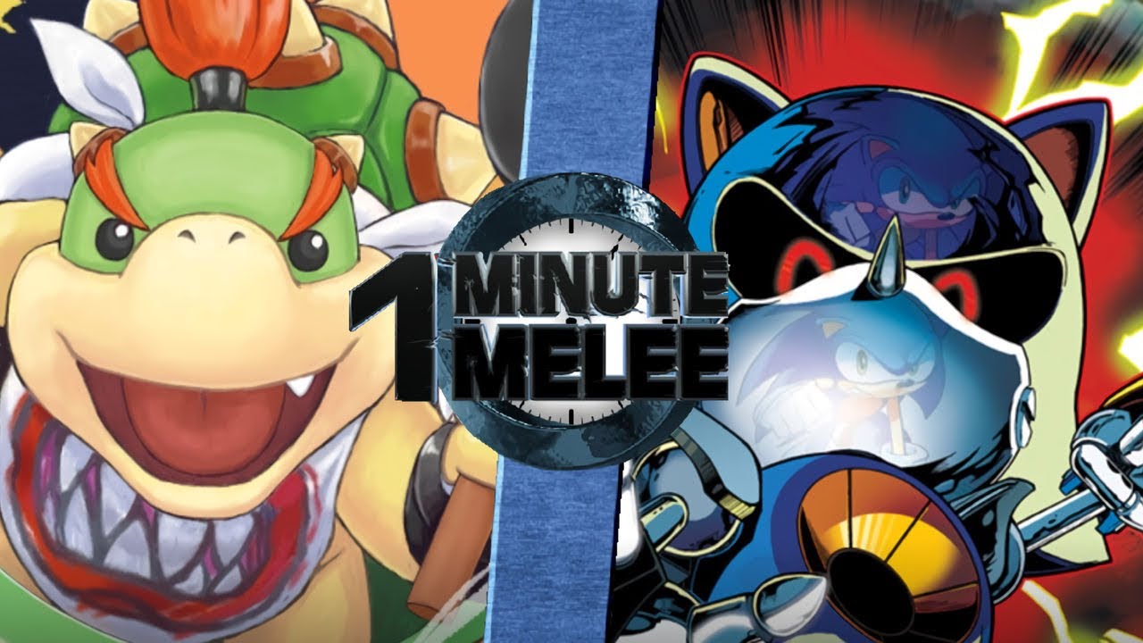 Metal Sonic vs Bowser Jr 💣 | Fight Only - YouTube
