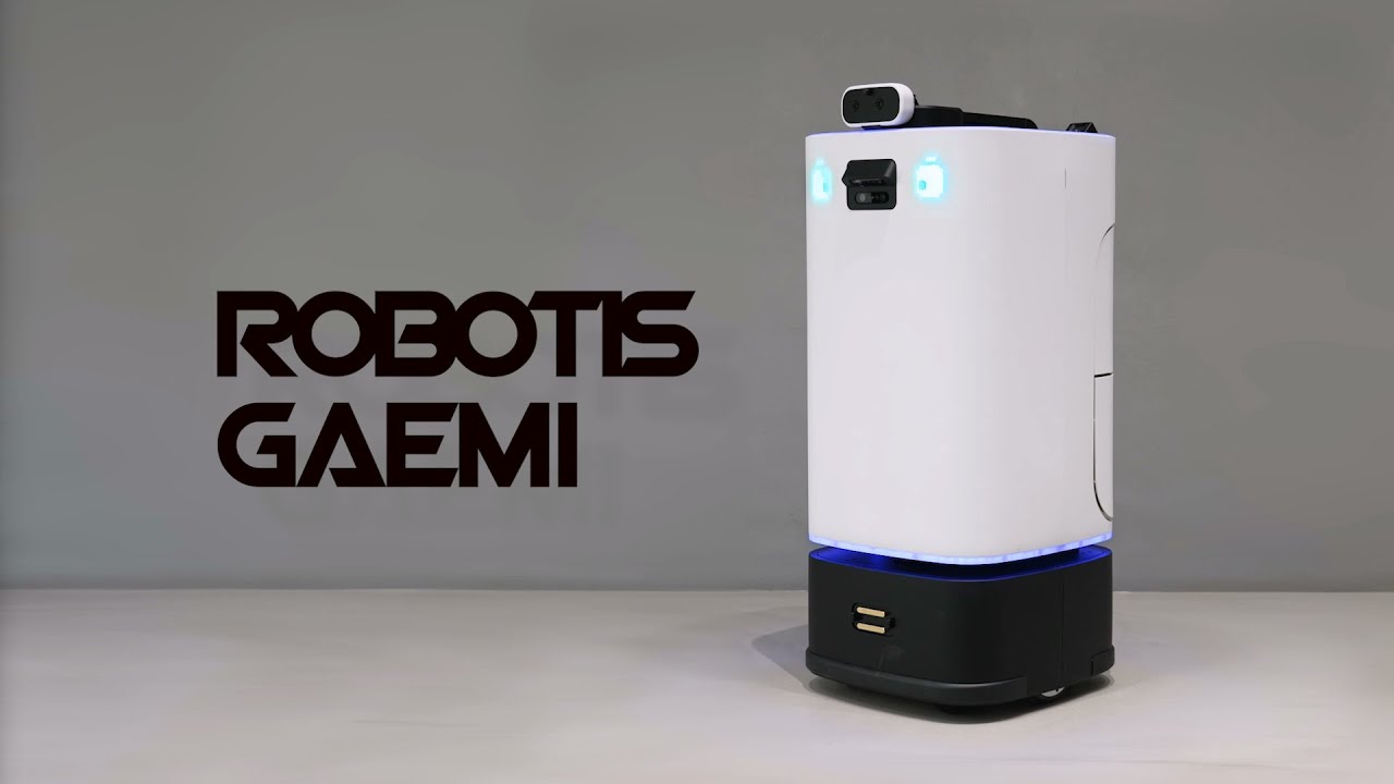 ROBOTIS GAEMI - Indoor Service Robot | 로보티즈 개미 - YouTube