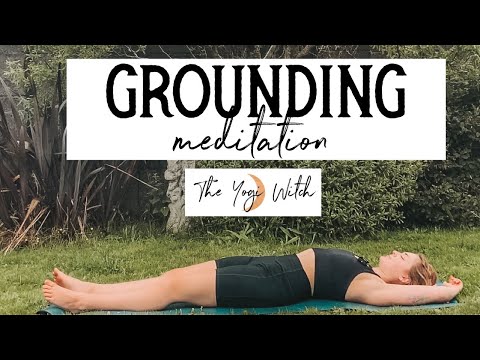 10 Minute // GROUNDING MEDITATION // The Yogi Witch 🌙 - YouTube
