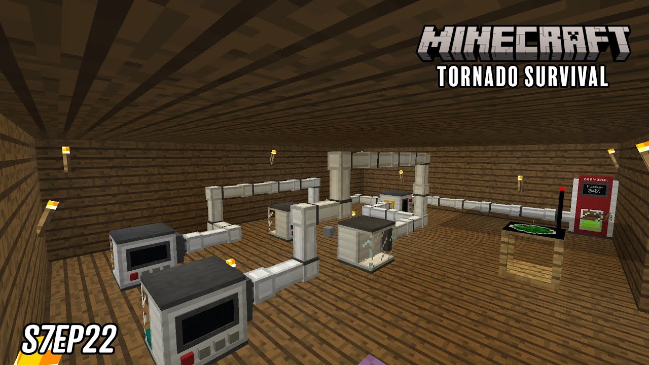 Minecraft Tornado Survival (Localized Weather Mod) S7Ep22: New Mods ...