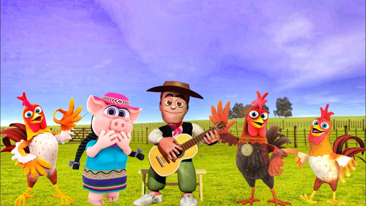 EI Pollito Pio 3D - Cancoines De La Granja De Zenon Toro Lola De Vaca ...