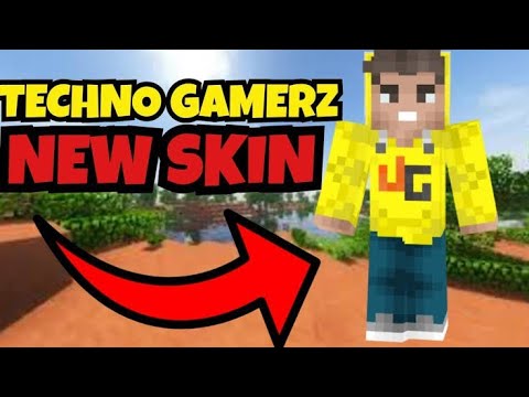 how to download techno gamerz minecraft skin free @TechnoGamerzOfficial ...