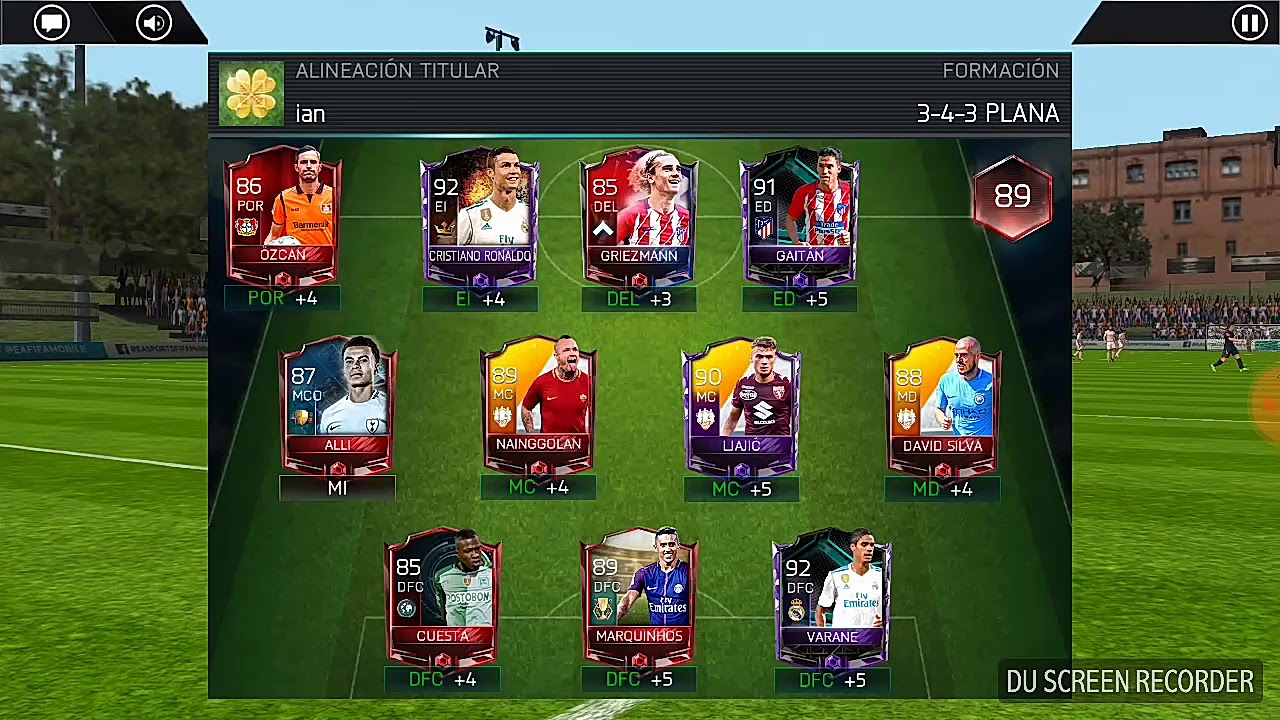 Fifa mobile 2018!! Como ganar fácil ataque enfrentado - YouTube