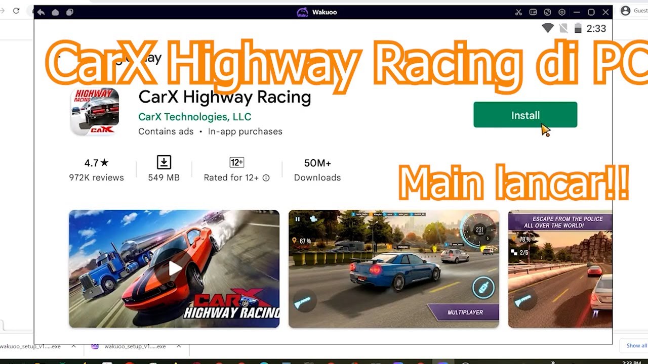 CarX Highway Racing PC - Cara Download & Main di Windows/ Laptop ...