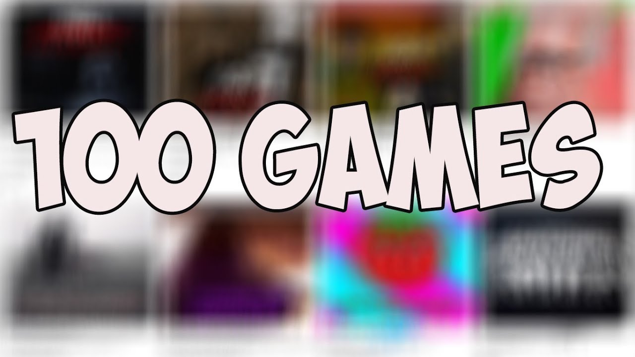 I PLAYED 100 HORROR GAMES AND THIS IS THE BEST ONES - YouTube