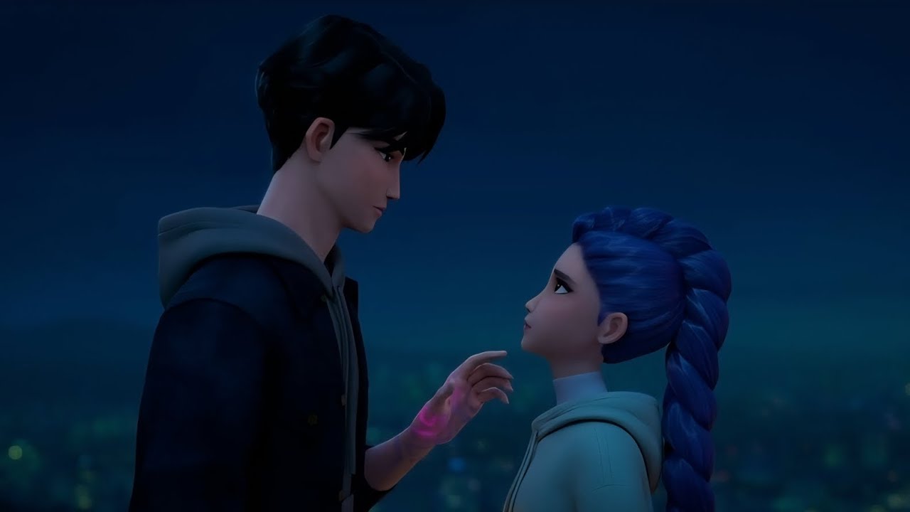 Kpop Demon Hunters Jinu and Rumi First Meet Up Scene - YouTube