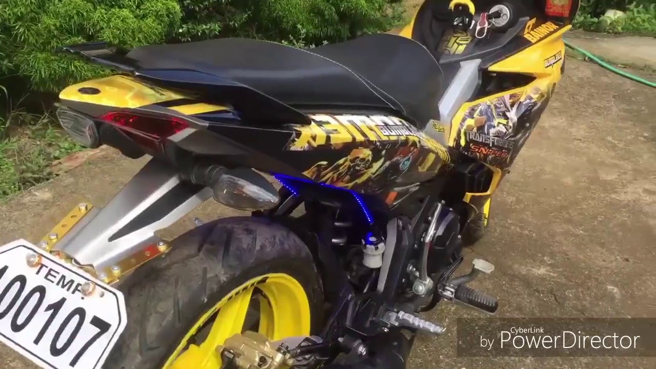 sniper 150 bumblebee - YouTube