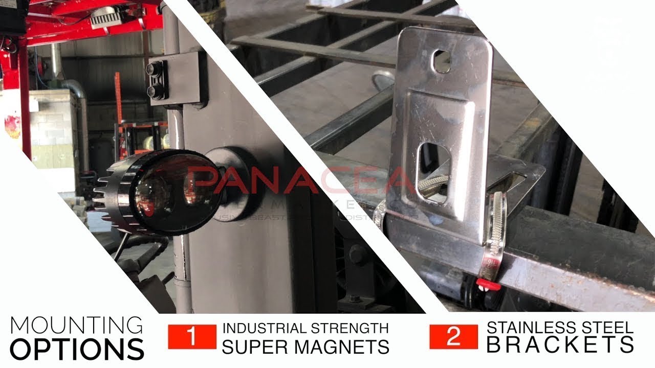 EASY FORKLIFT LIGHT MOUNTS - YouTube