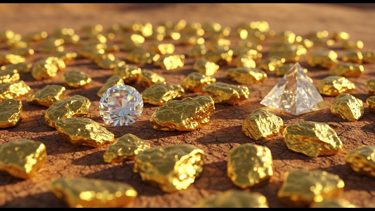 UNBELIEVABLE! Tons of Gold, Diamonds, Crystals & Gemstones Found on ...