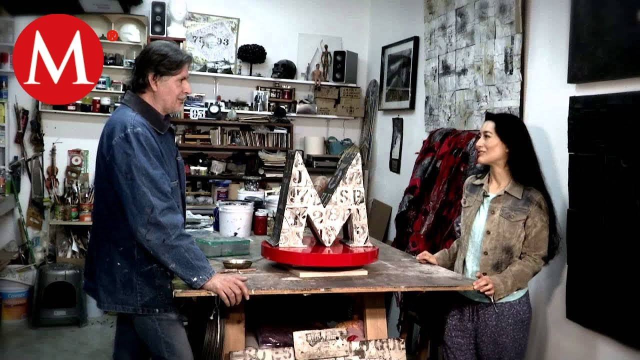 Héctor de Anda en Milenio 15 Esculturas con Avelina Lésper - YouTube