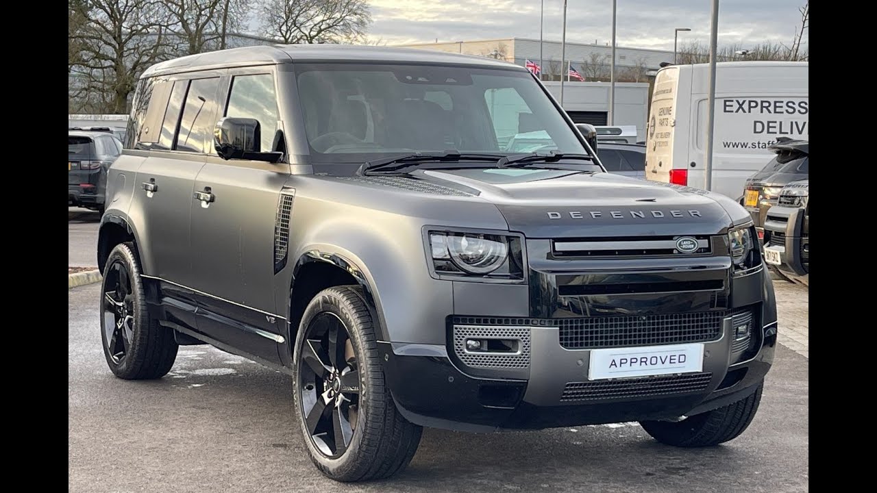 Used Land Rover Defender P525 V8 Carpathian Edition 110 at Stafford ...