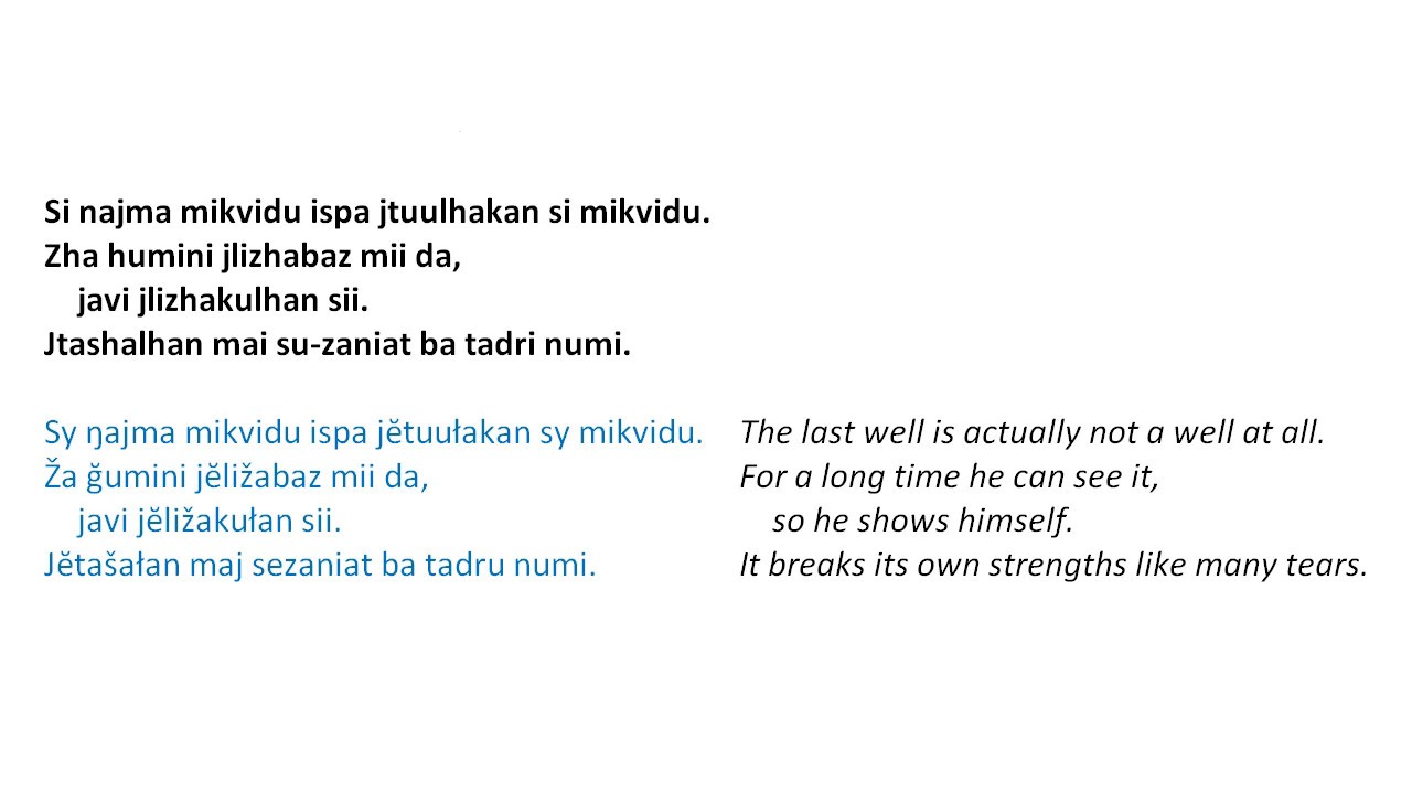 Conlang Relay 6 in Tirëlat - YouTube