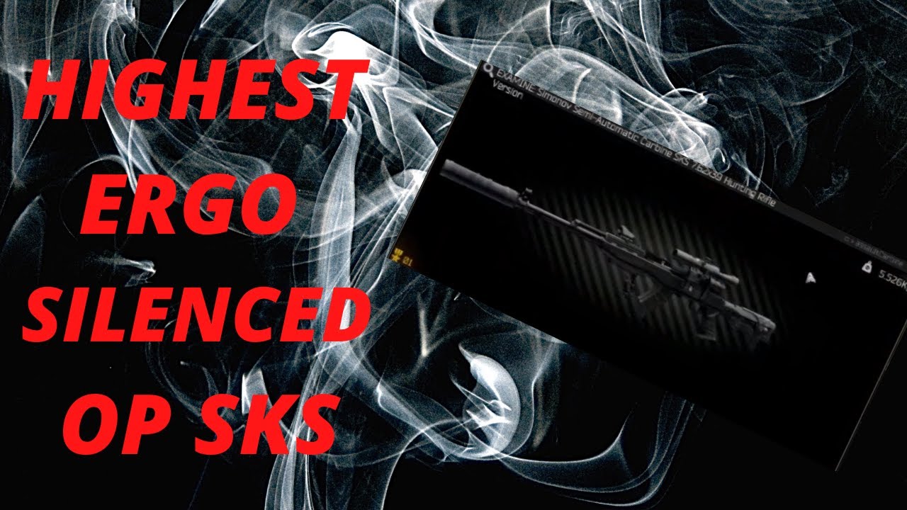 Highest Ergo Silenced OP SKS! Sick Build! Escape from Tarkov 0.12 - YouTube