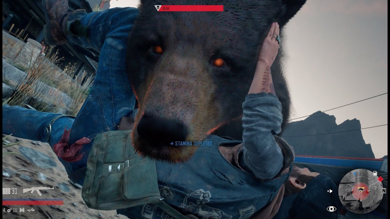 Days Gone P10 WHAT!!! A BEAR??? - YouTube