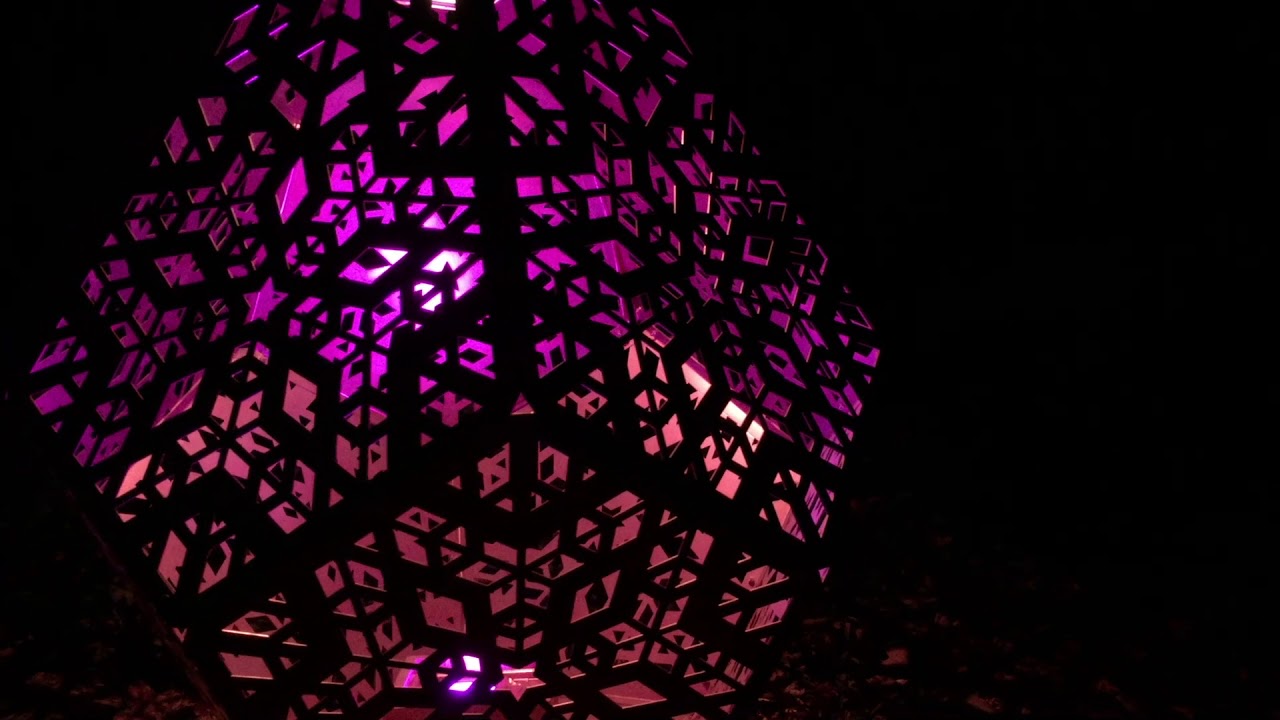 Enchanted Forest of Light with Friends - YouTube