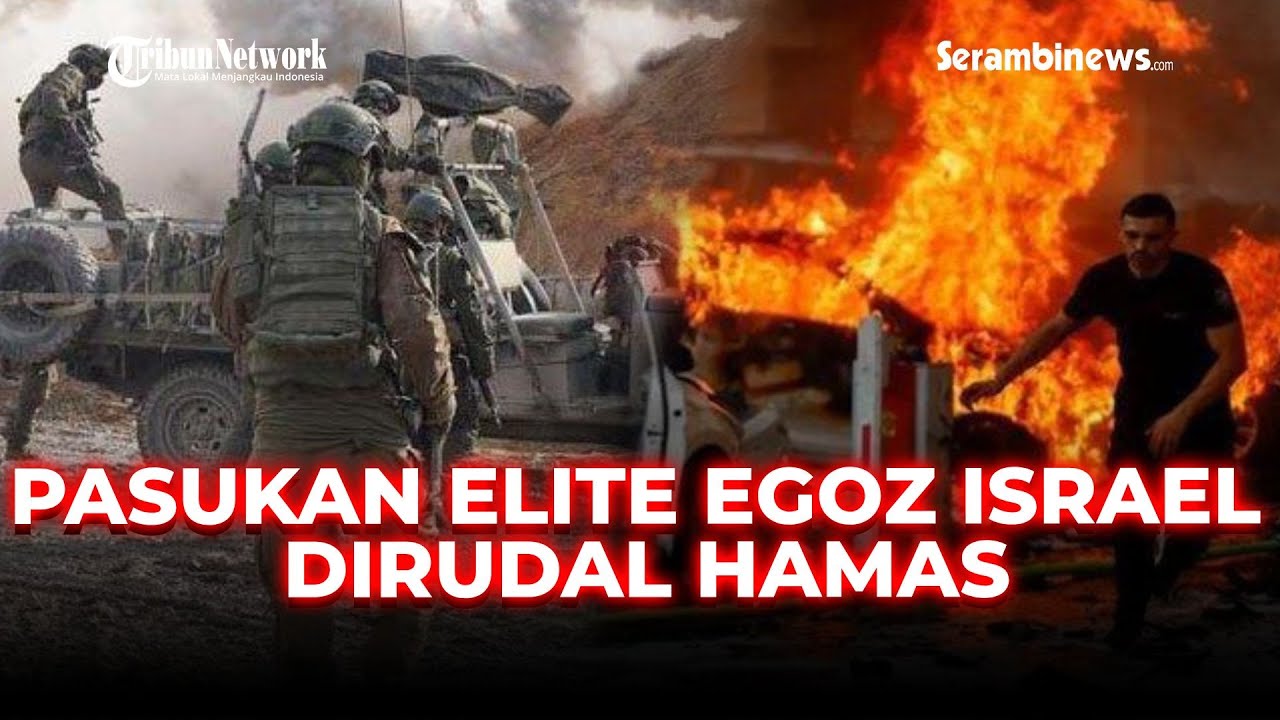 🔴Pasukan Elite Egoz Israel Dirudal Hamas, 1 Tewas & Puluhan Tentara ...
