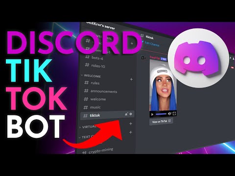 Tiktok Share Bot Discord 2022