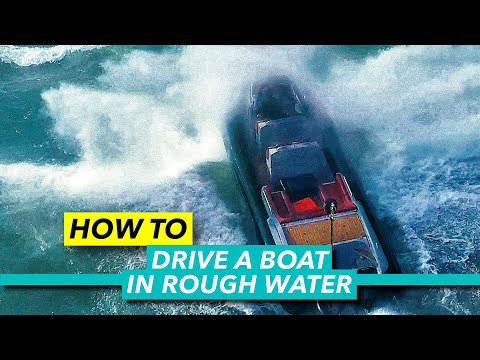 How to drive a boat in rough water | Big sea throttle techniques explained | Motor Boat & Yachting