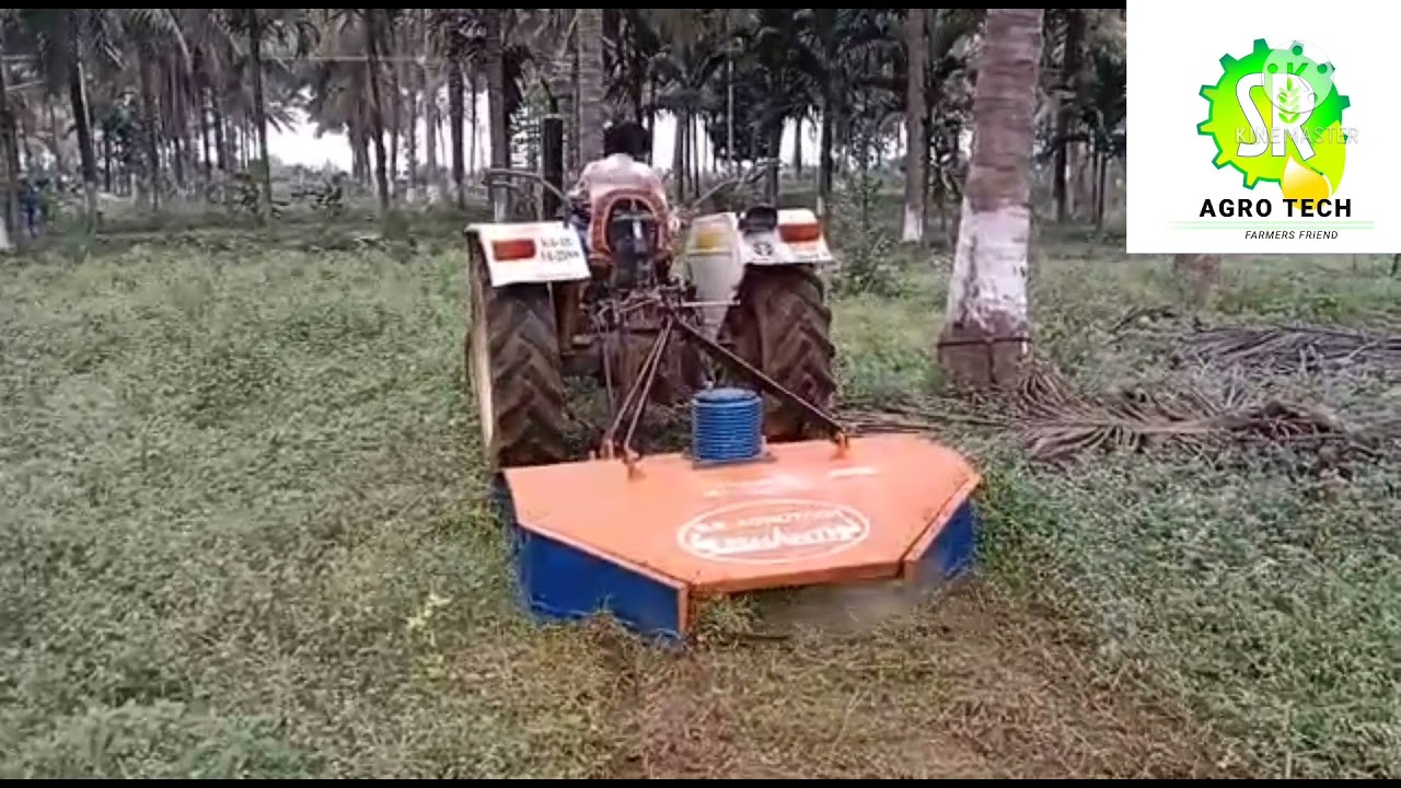 S R AGROTECH Brand Tractor Operated Rotary Slasher.... Mob:- +91 ...