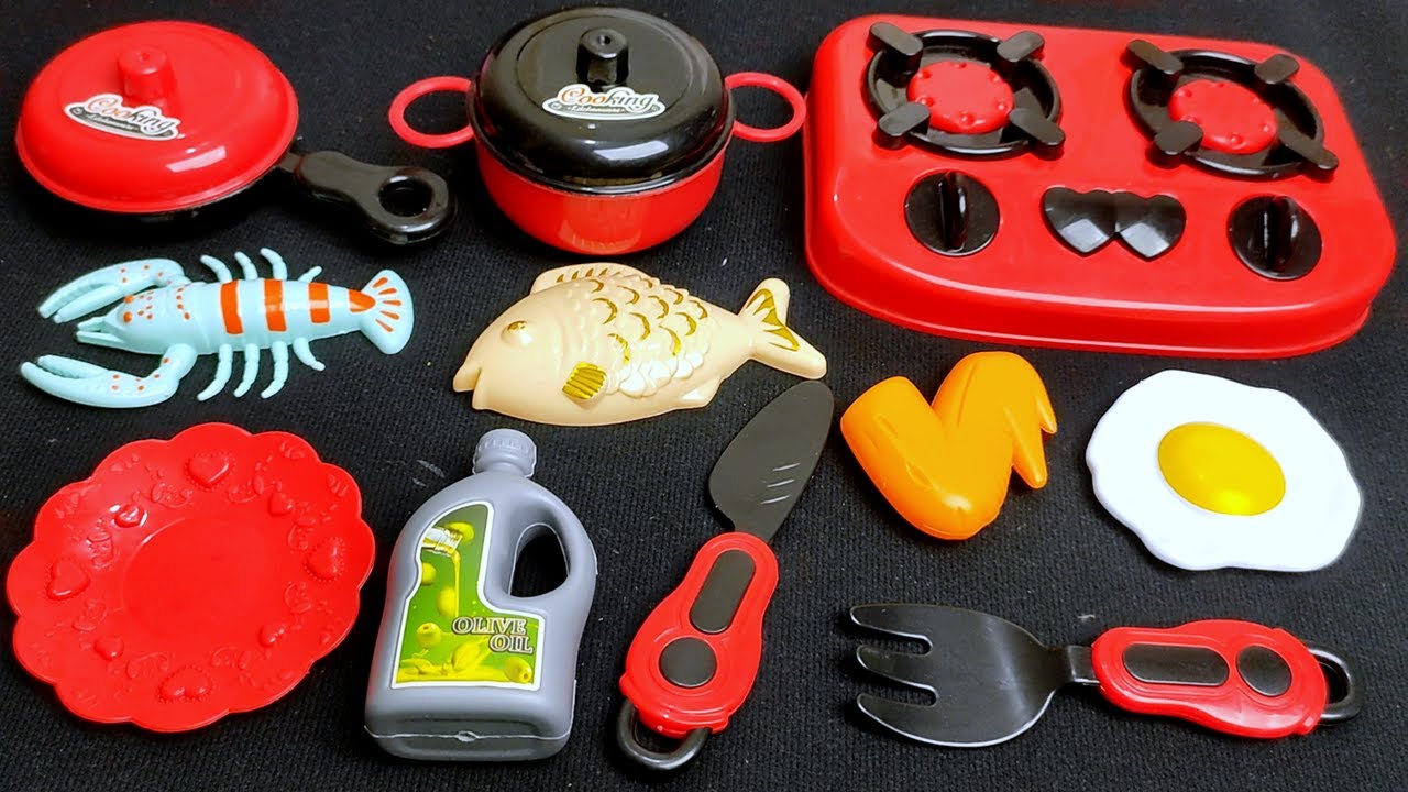 3 Minutes Satisfying with Unboxing Kitchen Playset Review, Disney ...