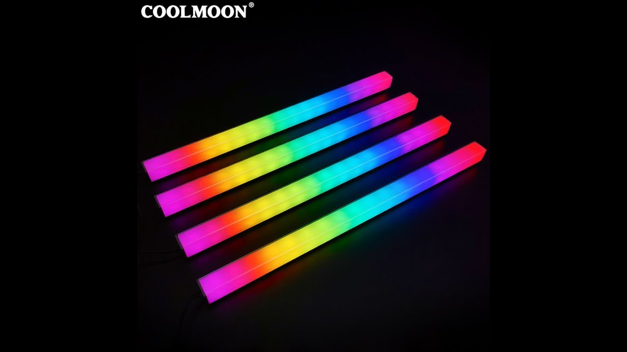 Coolmoon AR30 Led strip Light Bar ARGB - YouTube