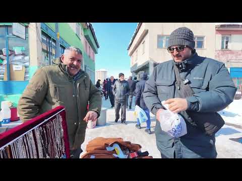 Kışın Erzurum Bit Pazarı Nasıl Oluyor?