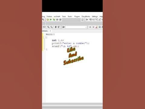 How to write a program to print Square number || C Language - YouTube