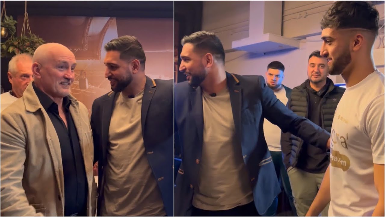 “HE BROKE MY F**KING HAND” BARRY McGUIGAN & AMIR KHAN TALK ADAM AZIM ...