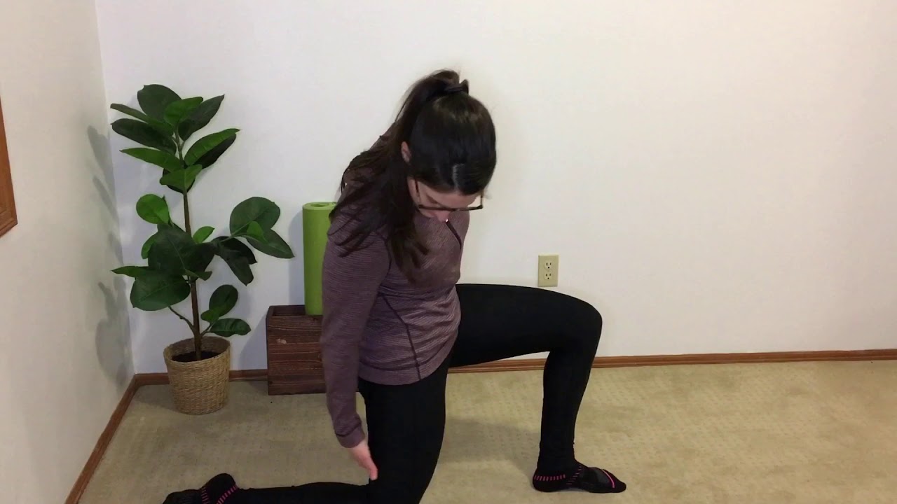 Static Stretch HFC (hip flexor complex) - YouTube