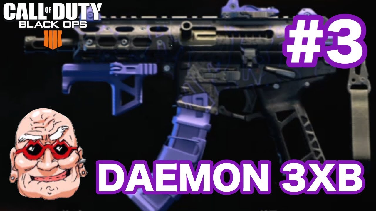 【COD:BO4】DAEMON 3XB迷彩チャレンジ生放送③完【じいさん実況】 - YouTube