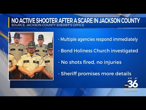 Fake shooting gives church goers a scare