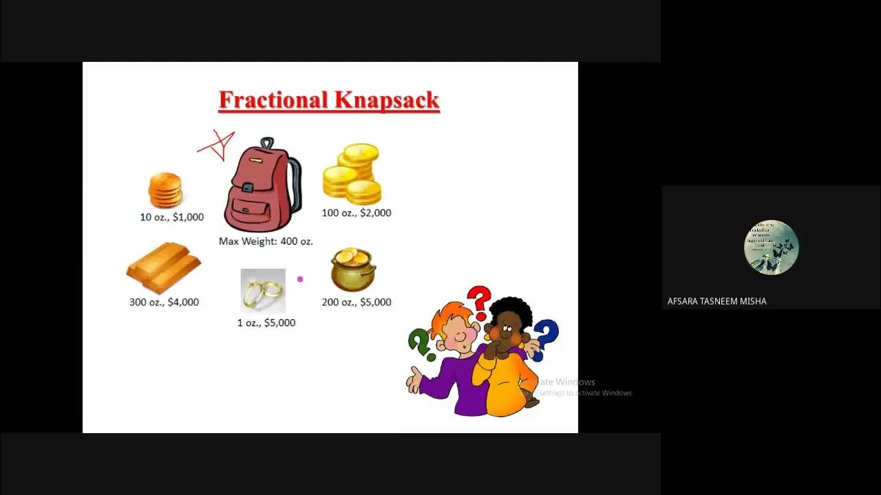 Greedy Algorithms Knapsack Bangla - YouTube