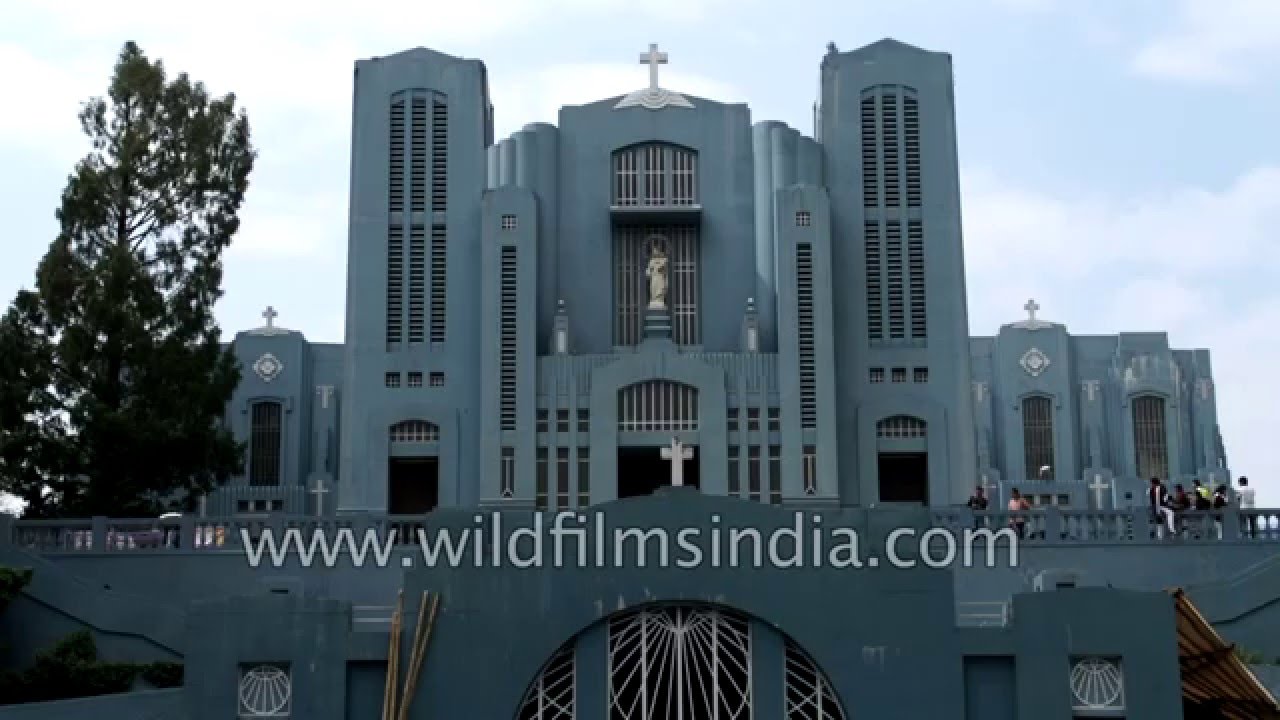 Cathedral of Mary Help of Christians in Shillong in Meghalaya - YouTube