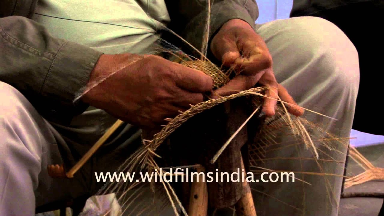 Live demonstration of Mizo hat making, Aizawl - YouTube