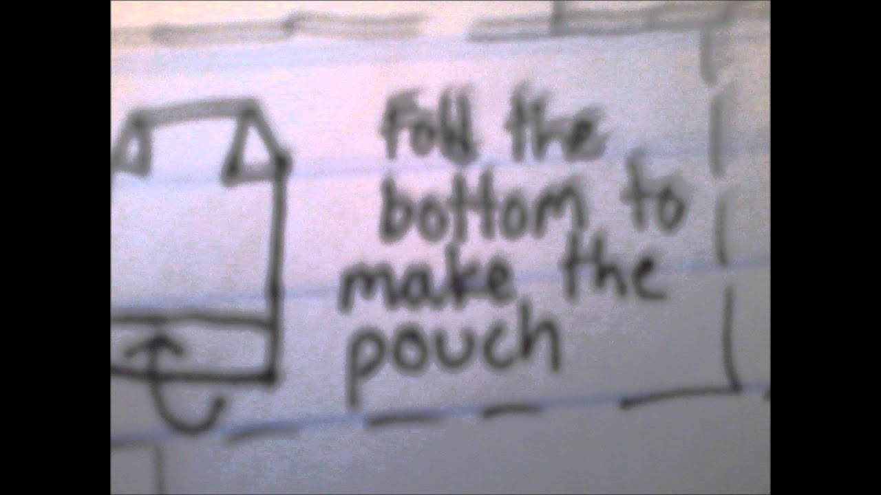 Instructions to fold Darth Paper cover version - YouTube