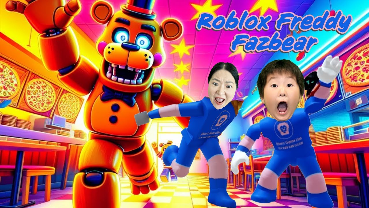 I DARED My MOM to Play FREAKY FREDDY FAZBEAR Roblox Game! (She Almost ...