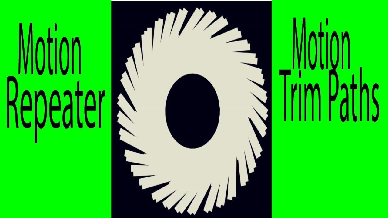 Repeater & Trim Paths Motion - YouTube