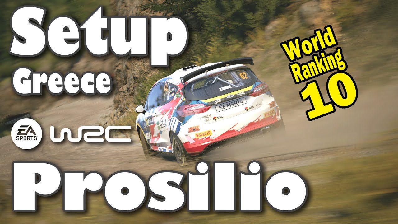 [EA Sports WRC][WRC3] Acropolis Rally Greece, Prosilio [Setup][Rank 10 ...